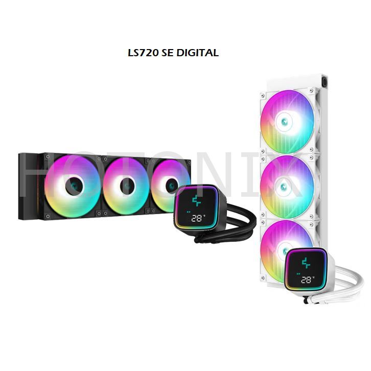 DEEPCOOL AIO LS720 LS520 SE DIGITAL CPU water cooler for LGA1700/20xx ...