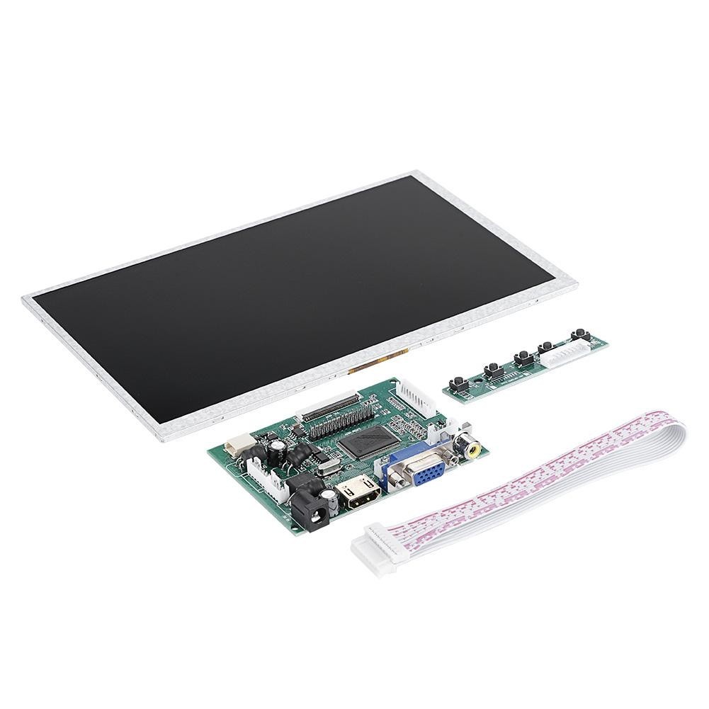 7 inch Raspberry Pi 3 TN LCD With HDMI VGA AV Screen Display Module ...
