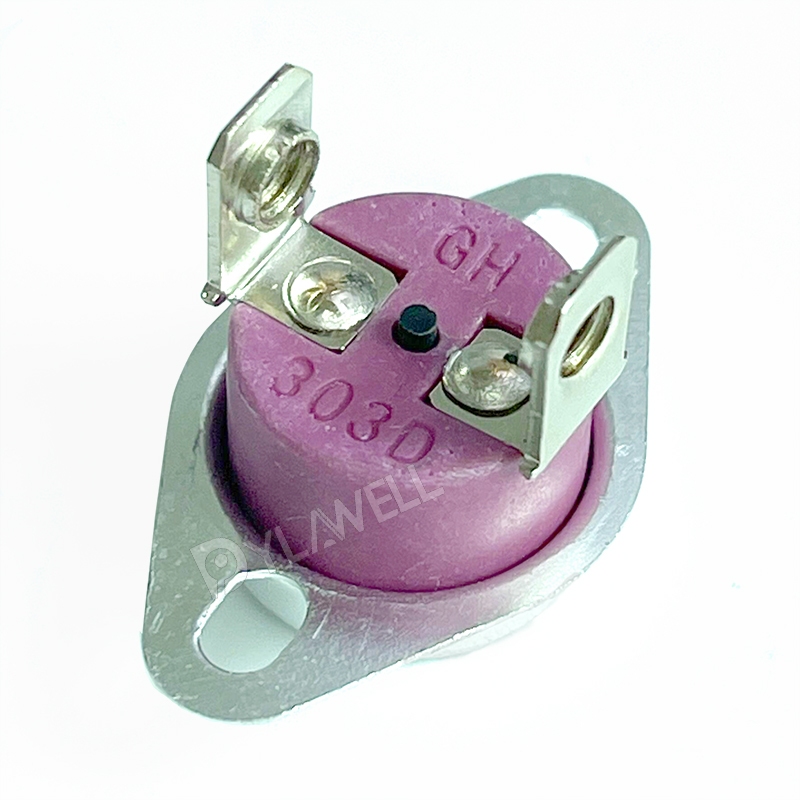 KSD303 30A 250V High current ceramic thermostat Bending Feet Thermal ...