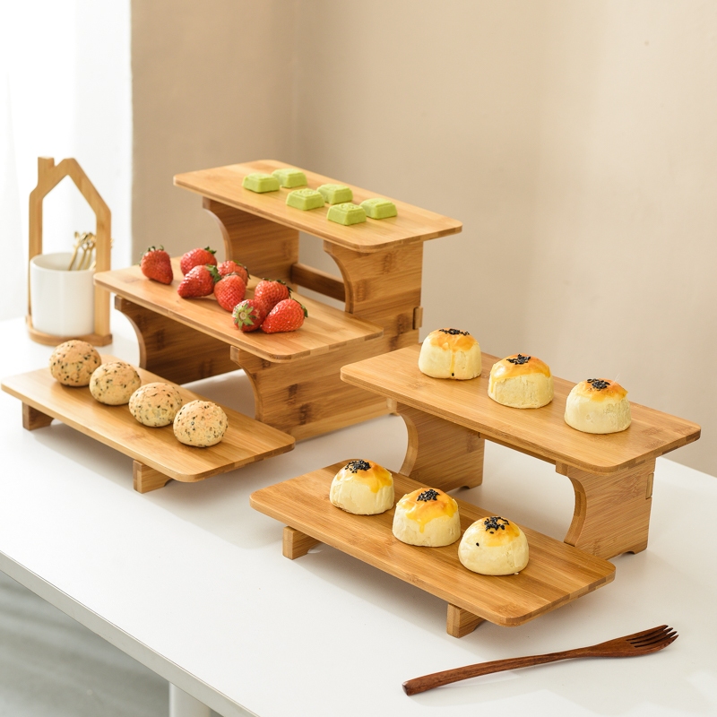 3 Tiers Cupcake Stand for Party, Tiered Snack Display Tray, Multilayer ...