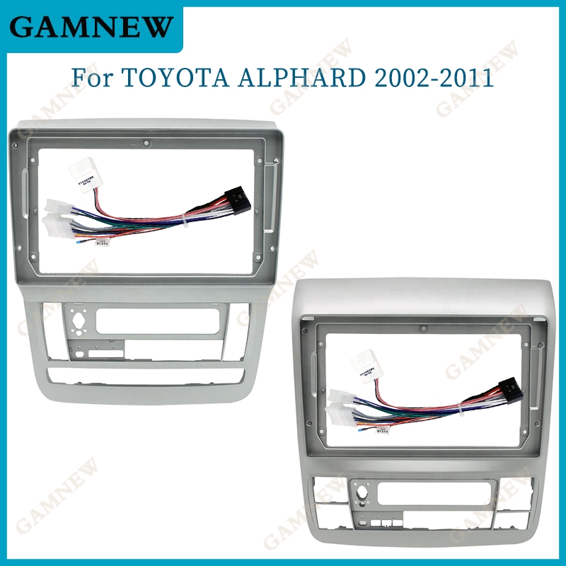 9 Inch Car Frame Fascia Adapter Canbus Box Decoder Android Radio Dash ...