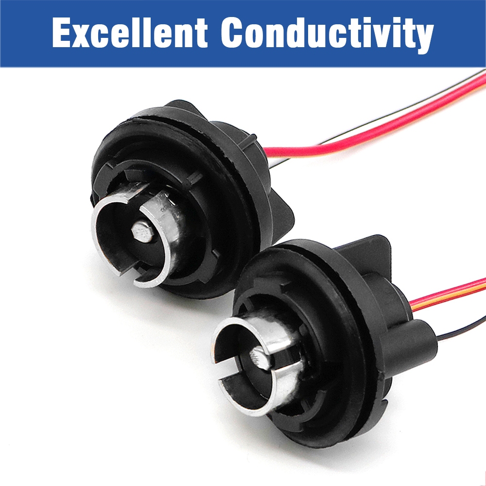 1156 BA15S P21W Bulb Socket Lamp Holder Adapter Base Connector For Brake Light Car Accessories ...