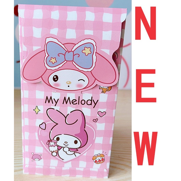 4Pcs/Set 2024 Angpao Sanrio Red Envelopes Chinese Lovely Festival Money ...