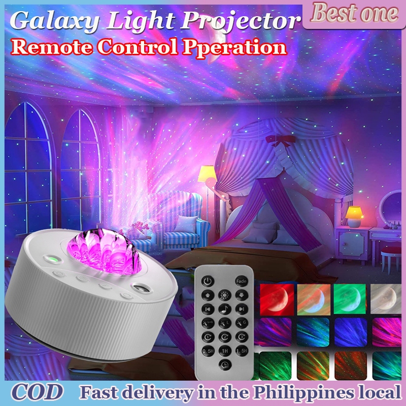 Galaxy Projector Star Night Light With Remote And Music Star Projector ...
