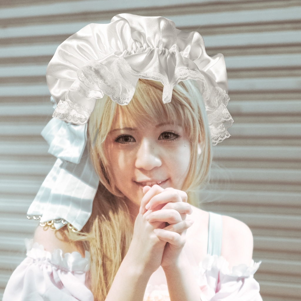 Hats Vintage Old Fashioned Bonnet Victorian Maid Headband Lace Costume ...