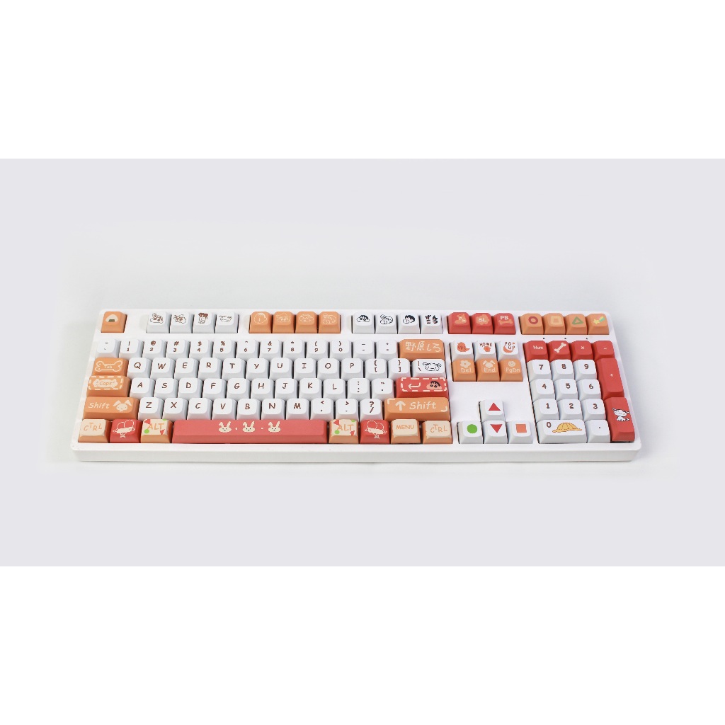 GMK Crayon Shin-chan Keycap, 132 Keys PBT Keycaps XDA Profile DYE-SUB ...