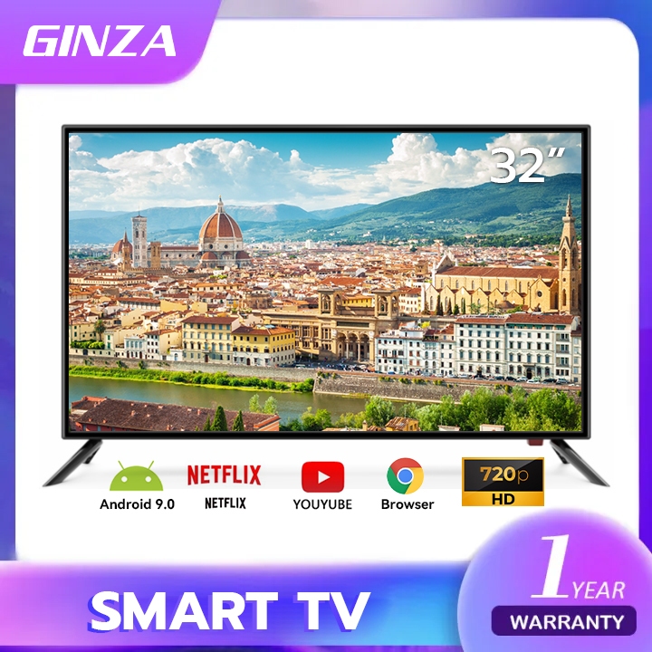 GINZA Smart TV 32 Inch Smart TV LED TV Android TV | Shopee Philippines