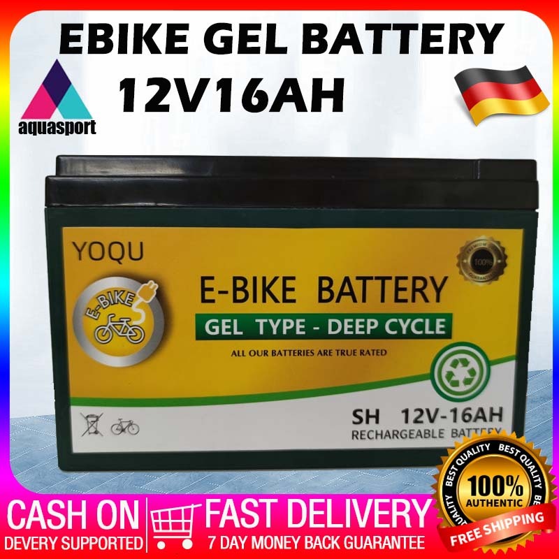 Yoqu Battery 12V16AH 100% Brand-new Ebike Battery Compatible with ...
