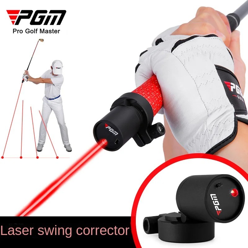 PGM Golf Swing Trainer Laser Flat Swing Auxiliary Corrector Ball ...