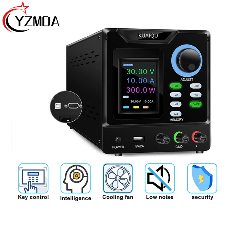 30V 10A Lab Programmable DC Power Supply Laboratory Adjustable 60V 120V 3A Voltage Current ...