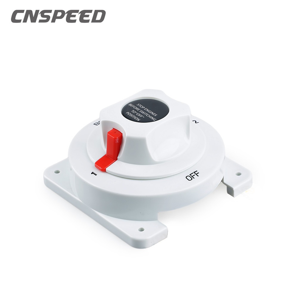 White Distribution Marine Boat Battery 175A 12V Switch Marine Dual ...