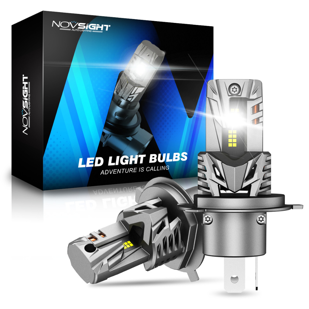 Novsight N63 H4 H7 H11 9005 9006 H1 H3 Car LED Headlight 90w 6500k 20000lm fog light | Shopee ...