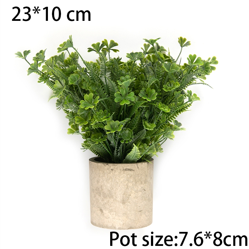 Nordic Artificial Plant Ornaments Fake Green Plants Bonsai Office ...
