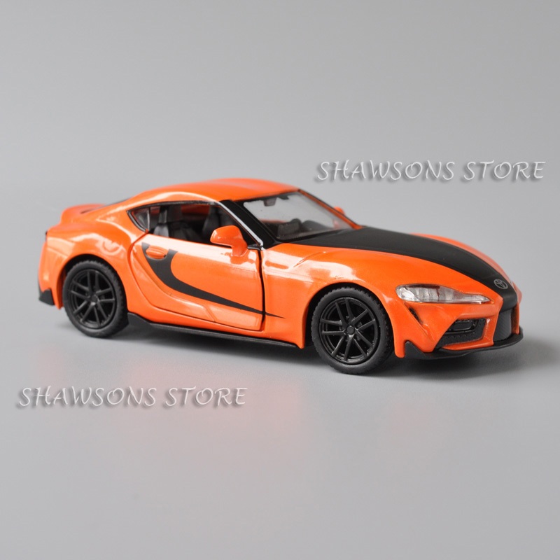 1:36 Scale Diecast Model Car Toy Toyota Supra Pull Back Miniature ...