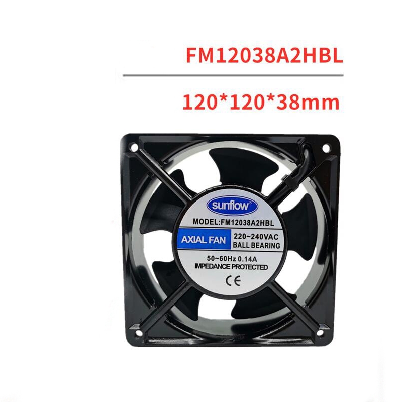 FM12038A2HSL/HBL Charging Pile Inverter Distribution Cabinet Low Noise Fan 220V Axial | Shopee ...