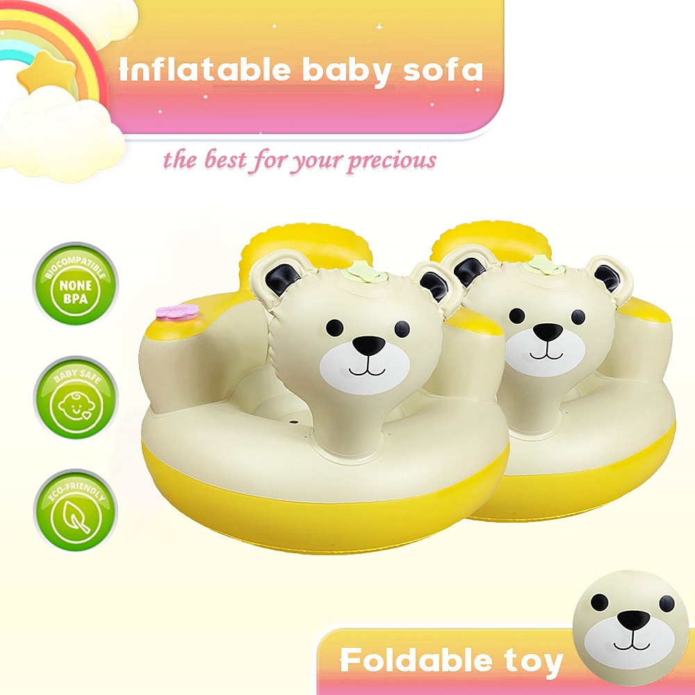Multifunctional Cute Inflatable Sofa Baby Chair Seat Inflatable Baby ...