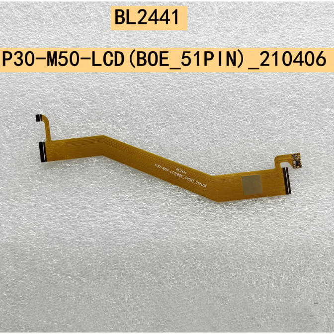Motherboard Connection Flex Cable BL2441 P30-M50-LCD(BOE_51PIN)_210406 ...