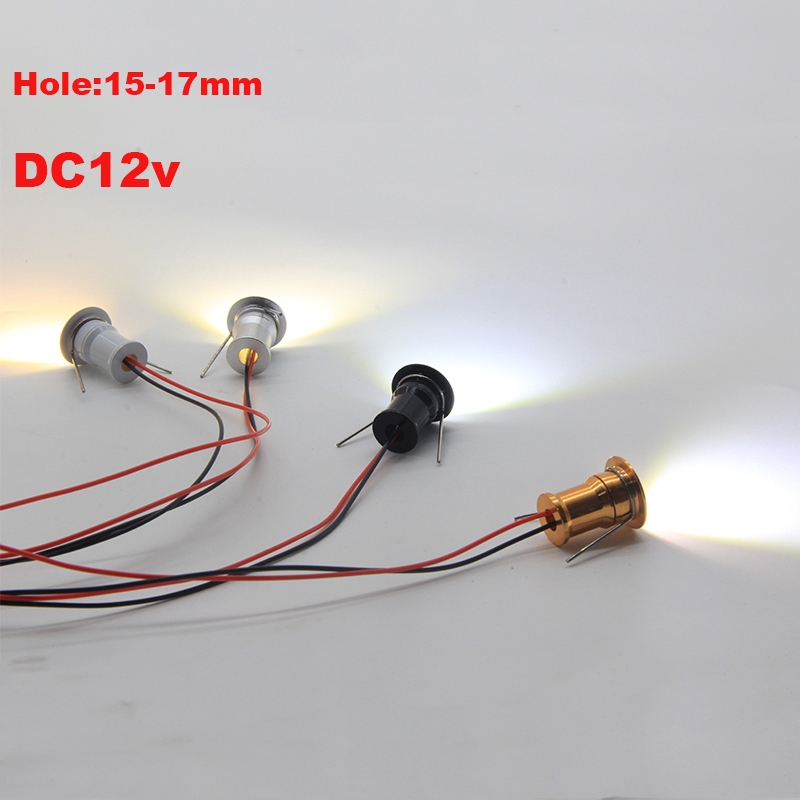 Led Spotlight Cabinet Mini Recessed Down Light Cupboard Showcase ...