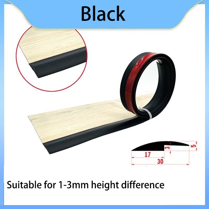 PVC Floor Edge Pressing Strip Carpet Transition Gray Closing Seam Mat ...