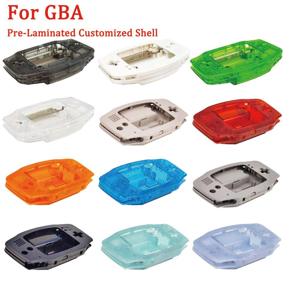 New GBA Pre Cut Housing Shell Replacement for Gameboy Advance Case IPS ...