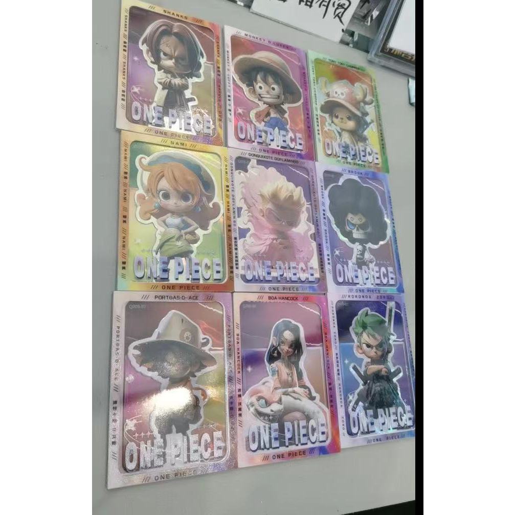 One Piece Card Anime Card QR Whole Set 9 Cards | Shopee Philippines