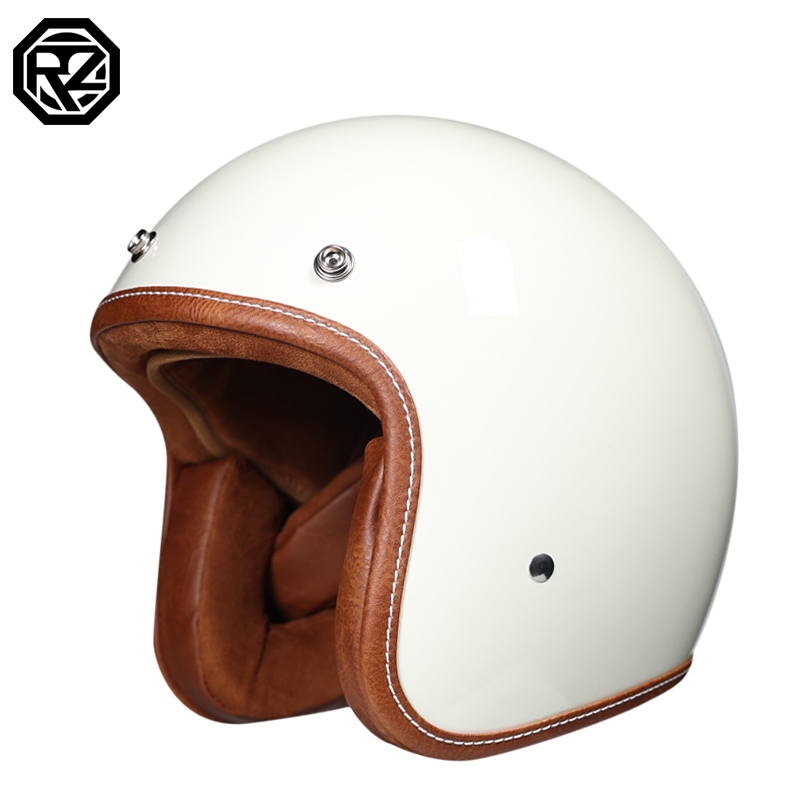 Retro Helmet Motorcycle Half Face Helmet | Shopee Philippines
