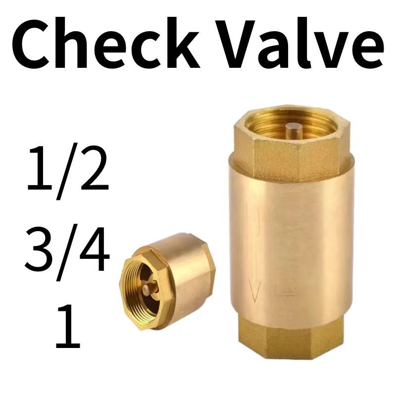 Brass Valve Thread Spring Vertical Pump Valves Tool Stop Valve Check ...