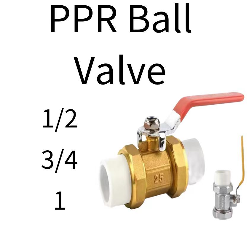 Sang Qiang PPR Fittings Brass Double Union Ball Valve ball valve water ...