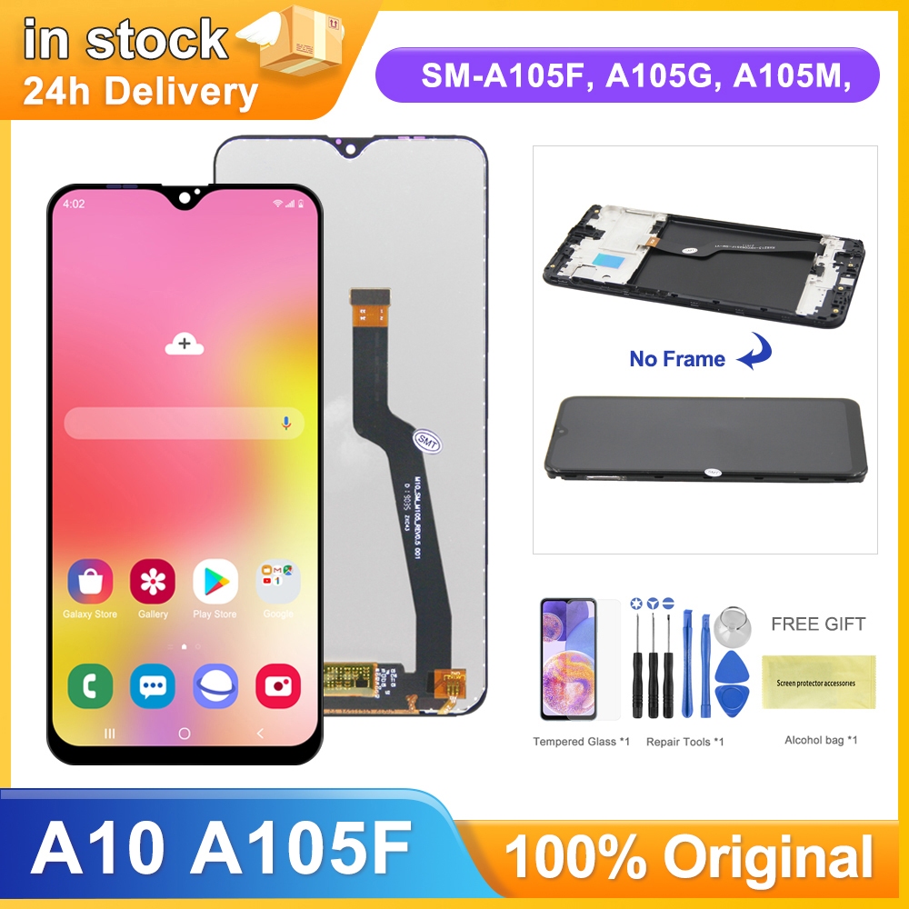 For Samsung Galaxy A10 A105 LCD Display Touch Screen Digitizer Assembly ...