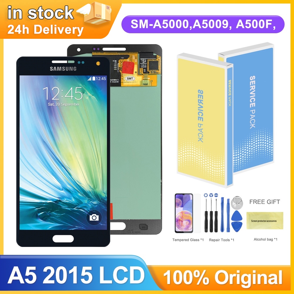 LCD for SAMSUNG Galaxy A5 2015 A500FU A500 A500M Display Touch Screen ...