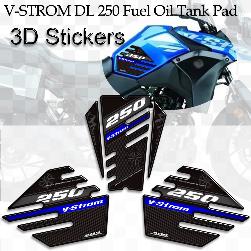 Suzuki V-STROM VSTROM V STROM DL 250 SX 250SX Adventure Sticker Kit ...