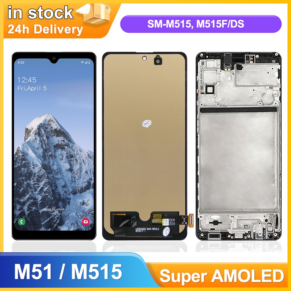Super Amoled For Samsung Galaxy M51 LCD Didplay + Touch Screen ...