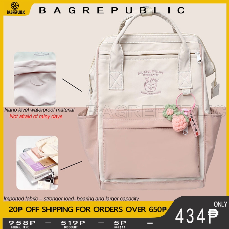 Doughnut Backpack for Women 15.6 Inch Large Capacity Backpack College ...