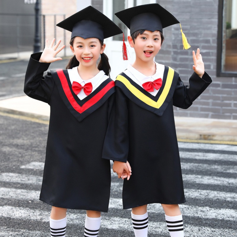Children's school graduation Clothes Suit Bachelor's Doctor's ...