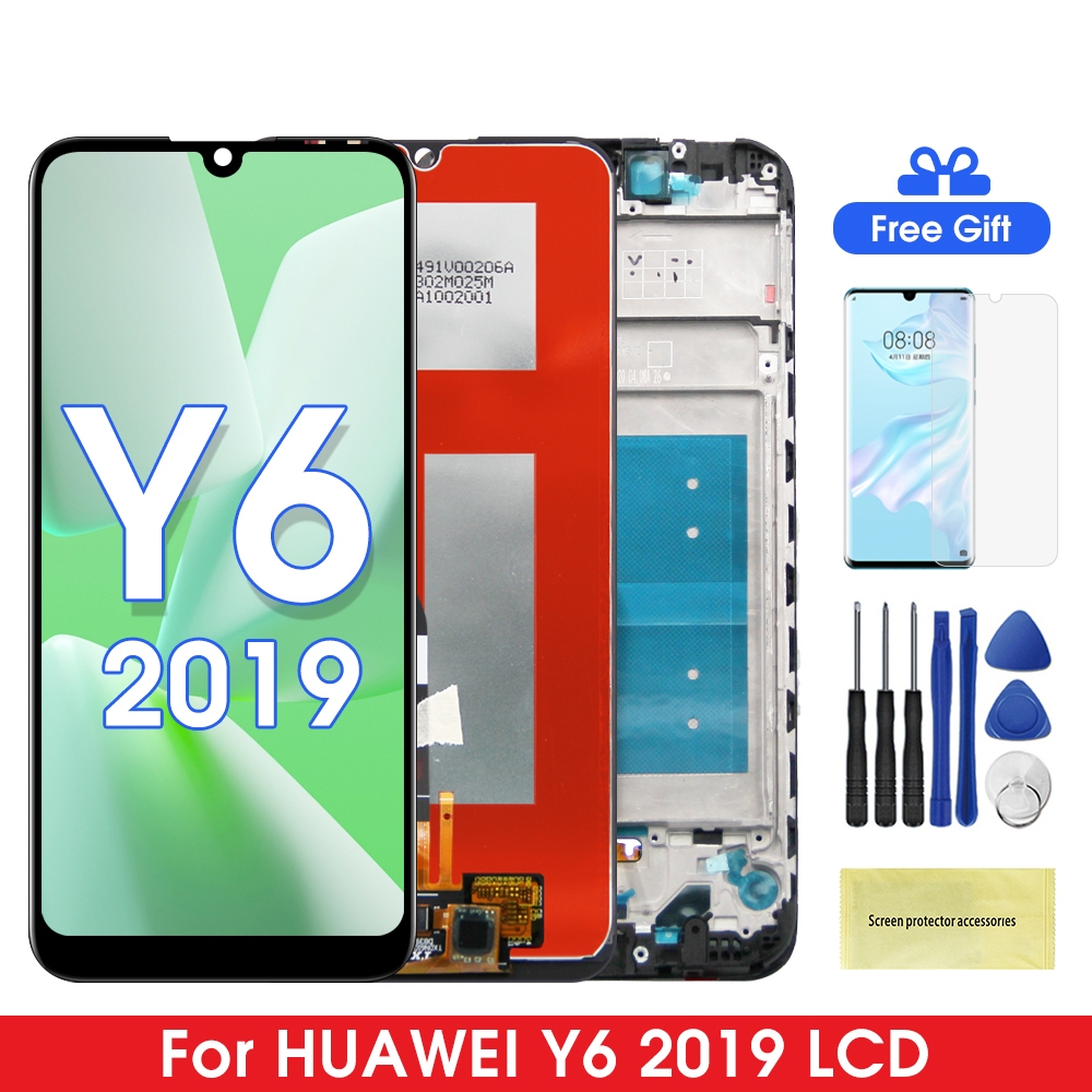 Original LCD for Huawei Y6 2019 LCD Y6 Pro 2019 LCD Y6 Prime 2019 LCD ...
