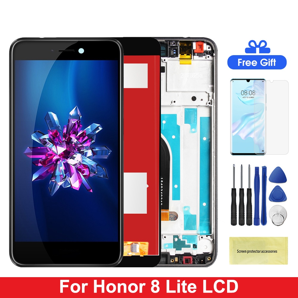 5.2'' For Huawei Honor 8 Lite LCD PRA-TL10 -TL20 Display Touch Screen ...