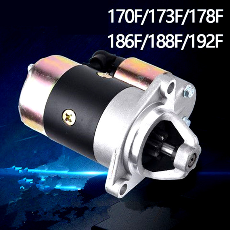 12V 1.2KW Diesel Generator Starter Motor QD114A Copper Made Engine ...