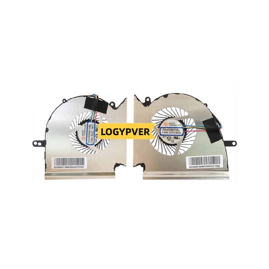 Laptop Processor Cooling Fans for MSI GE75 GL75 GP75 WE75 MS-17E7 MS ...