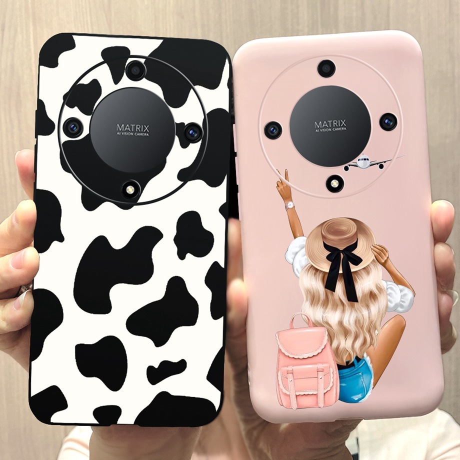 HonorX9b X9a 5G Cover Case Honoe RMO-NX1 AL1-NX1 Fashionable Cow ...