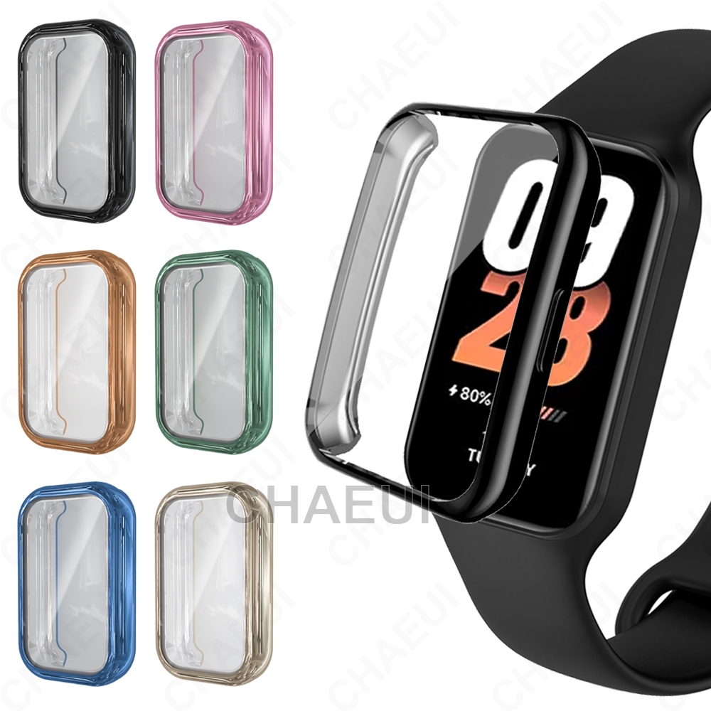 Screen Protector Case Full Cover for Xiaomi Smart Band 8 Active / Redmi ...