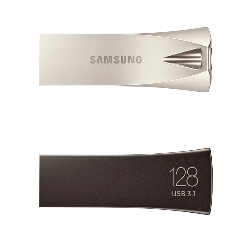Samsung Metal's fast and stable storage 128GB USB drive, suitable for ...