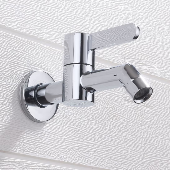 Washing Machine Faucet Wall Bib Tap Sink Basin Water Mounted Single ...