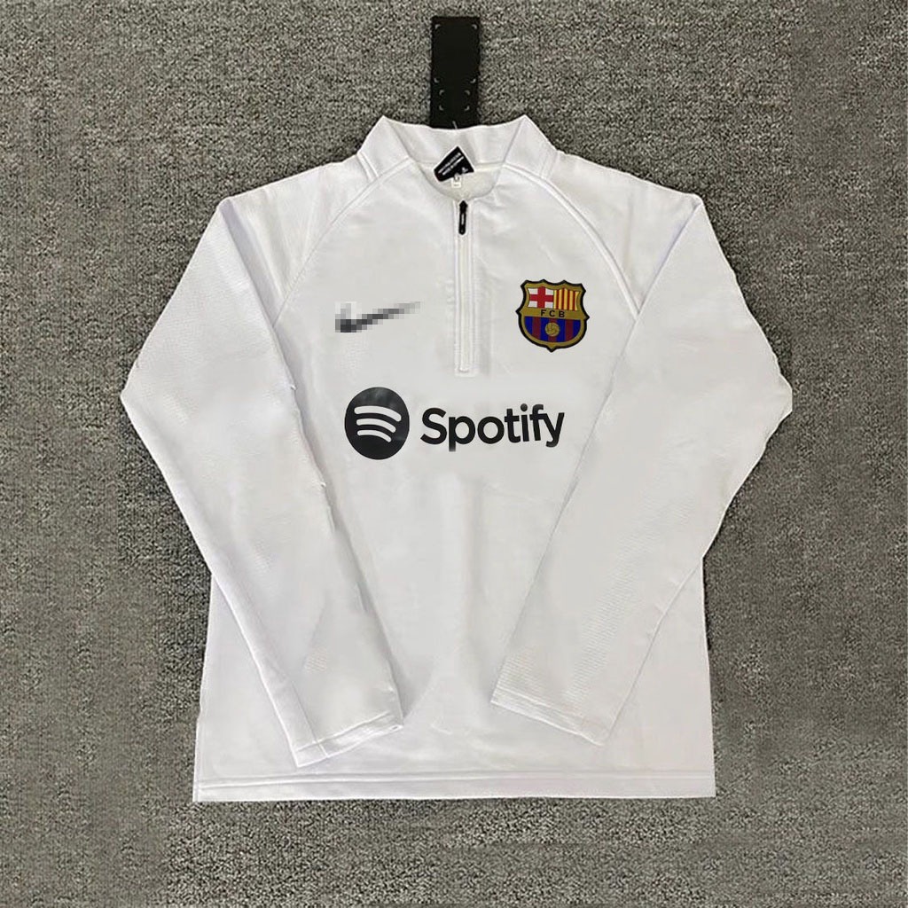 23-24 Season Barcelona Football Club Jersey Men's Quick Dry Long Sleeve ...