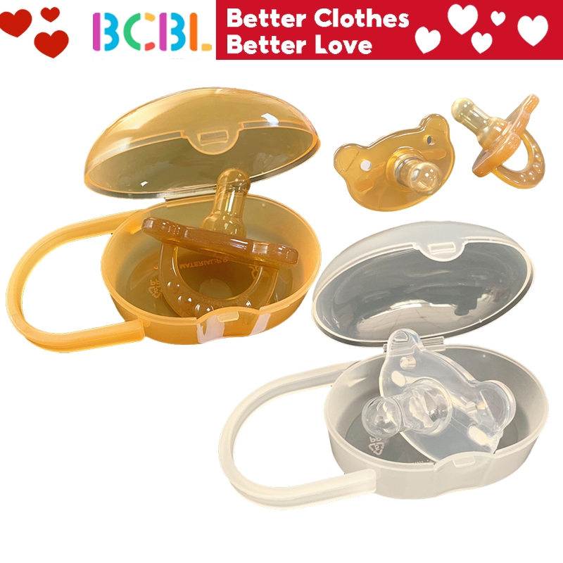 Baby Pacifier Round Nozzle Baby Girl and Boy Little Bear Shape Pacifier ...