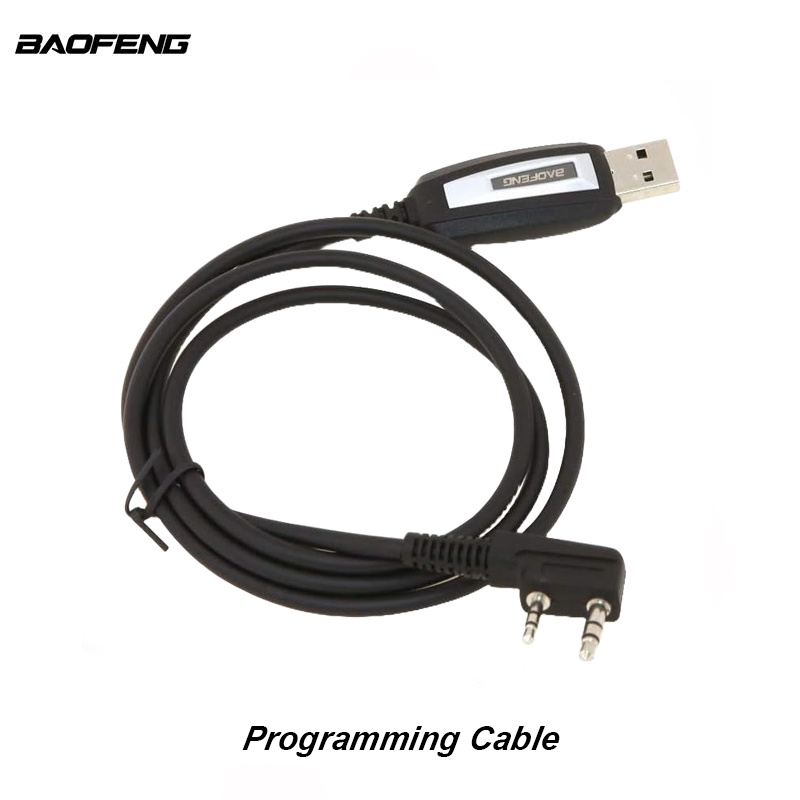 Baofeng USB Programming Cable Walkie Talkie Coding Cord K Port Program ...
