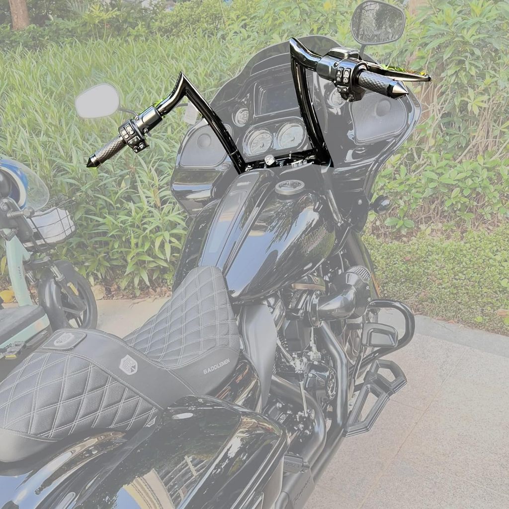 Universal Motorcycle Ape Hanger Handlebar for Harley 883 1200 Sportster ...