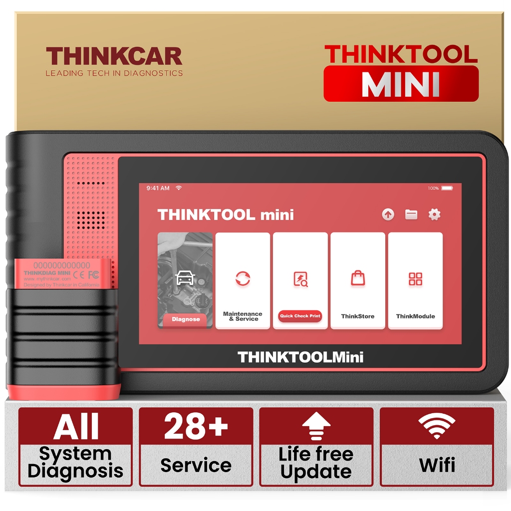 THINKCAR Thinktool Mini Ecu Coding Immo Active Test 28 Resets Free All ...