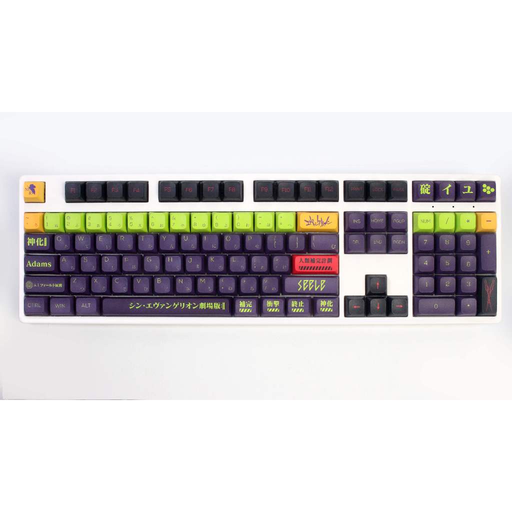 GMK EVA NO.13 Keycap, 135 Keys PBT Keycaps XDA Profile DYE-SUB ...