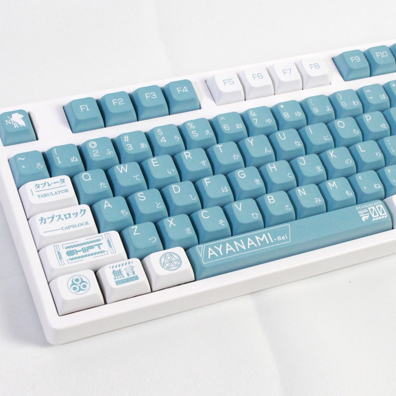 GMK EVA NO.0 Keycap, 135 Keys PBT Keycaps XDA Profile DYE-SUB ...