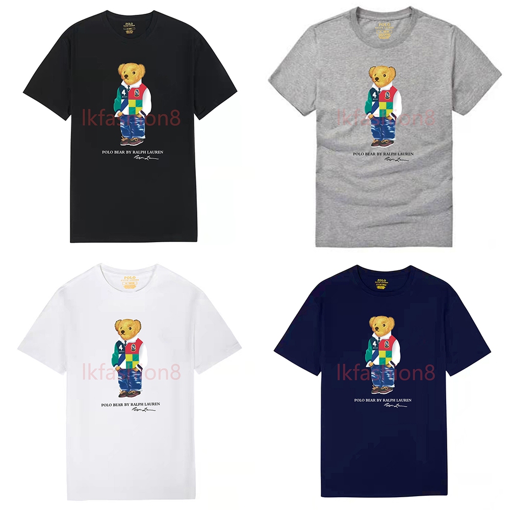 RL Basic T-shirt Number 4 Colorful Golf Shirt Teddy Printing Logo 5 ...